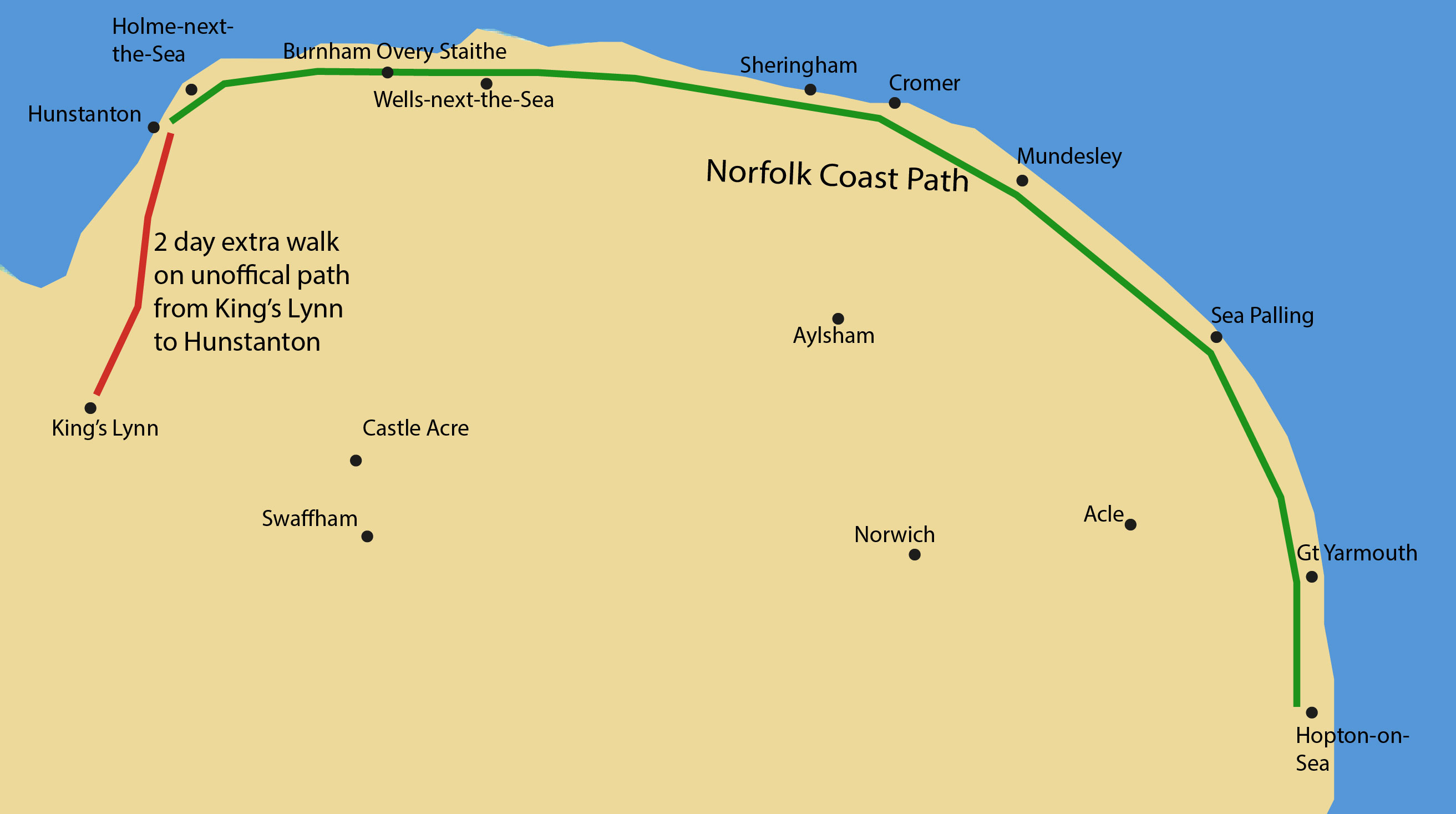 Norfolk Coast Path Self-Guided Walking Holidays Norfolk Coast Path Self-Guided Walking Holidays